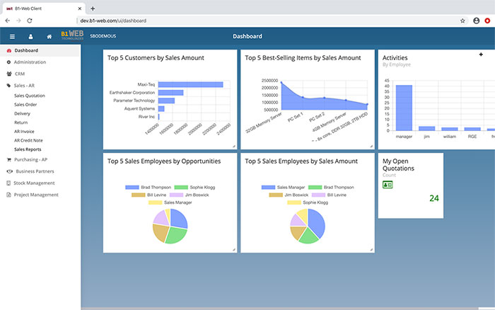 Những ưu điểm của SAP Business One Web Client mà khách hàng nên biết là gì?